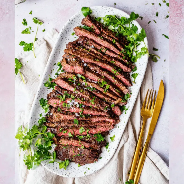 Sous Vide Flank Steak: Juicy, Foolproof Method (Easy Guide)